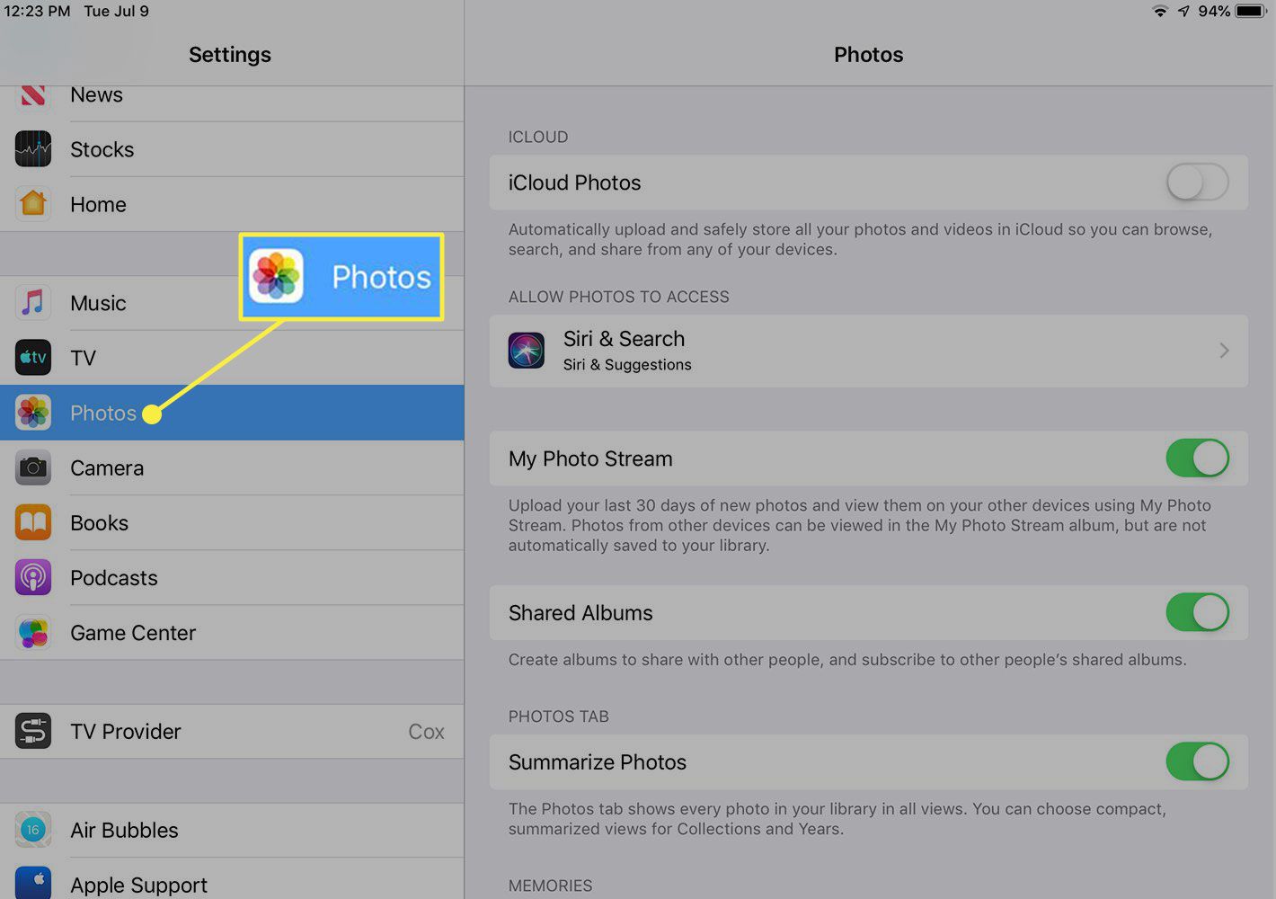 My Photostream On Iphone