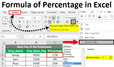 How to Calculate Percentage in Excel - The Tech Edvocate