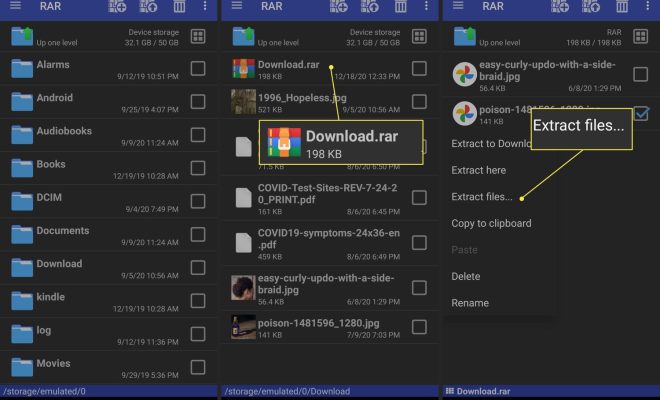 How to Use a RAR File Extractor for Android - The Tech Edvocate