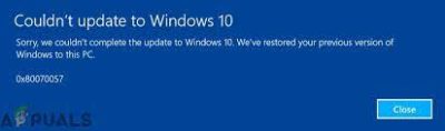 How to Fix Windows Update Error 0x80070057 - The Tech Edvocate