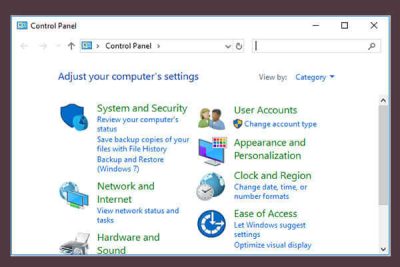 Ways to Open the Control Panel in Windows - The Tech Edvocate