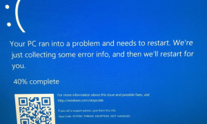 How to Fix the "SYSTEM THREAD EXCEPTION NOT HANDLED" BSOD Stop Code in Windows 10 - The Tech ...