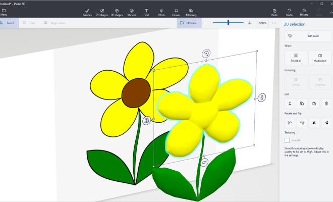 Turn a 2D Drawing Into 3D Art in Paint 3D - The Tech Edvocate
