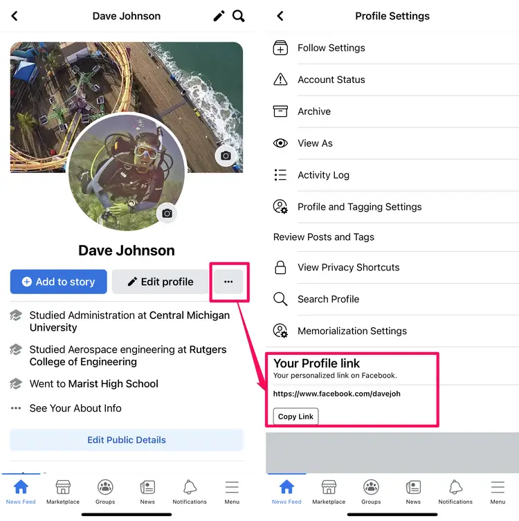How to Find Links for Facebook Profiles, Pages, and Groups - The Tech ...