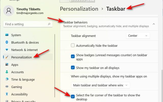 Ways to Quickly Show the Desktop in Windows 11 - The Tech Edvocate Ways to Quickly Show the Desktop in Windows 11 - The Tech Edvocate