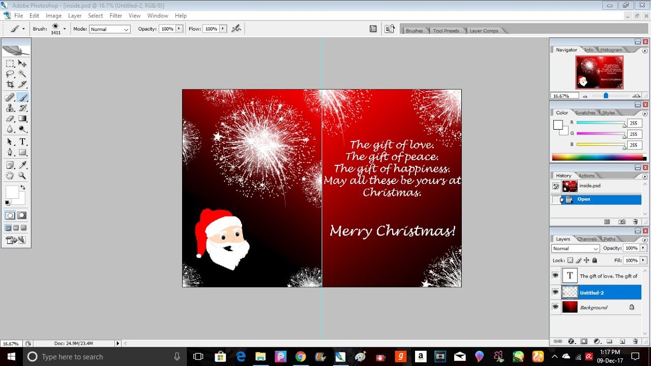 How to Create a Greeting Card Using Adobe Photoshop - The Tech Edvocate