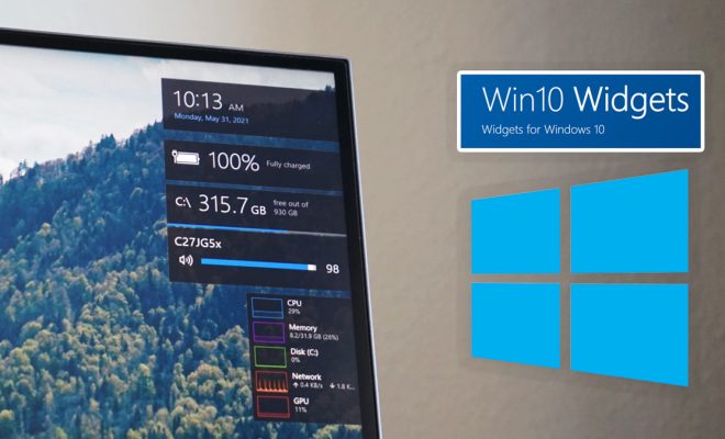 How to Get Windows 10 Widgets on Your Desktop - The Tech Edvocate