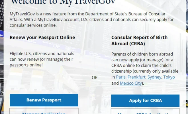Act Quickly and You Can Renew Your Passport Online: How It Works - The ...